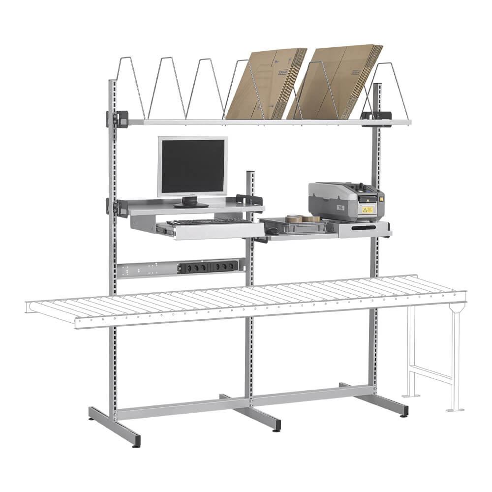 Freestanding attachments | ERGO-line workstation systems